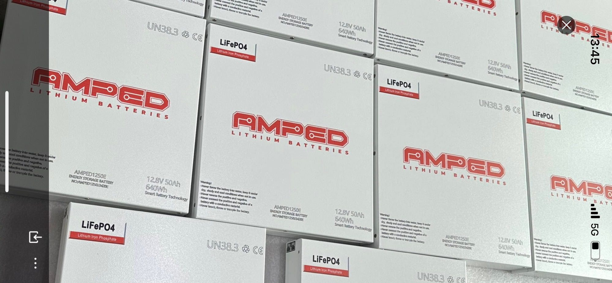 Amped Lithium Batteries